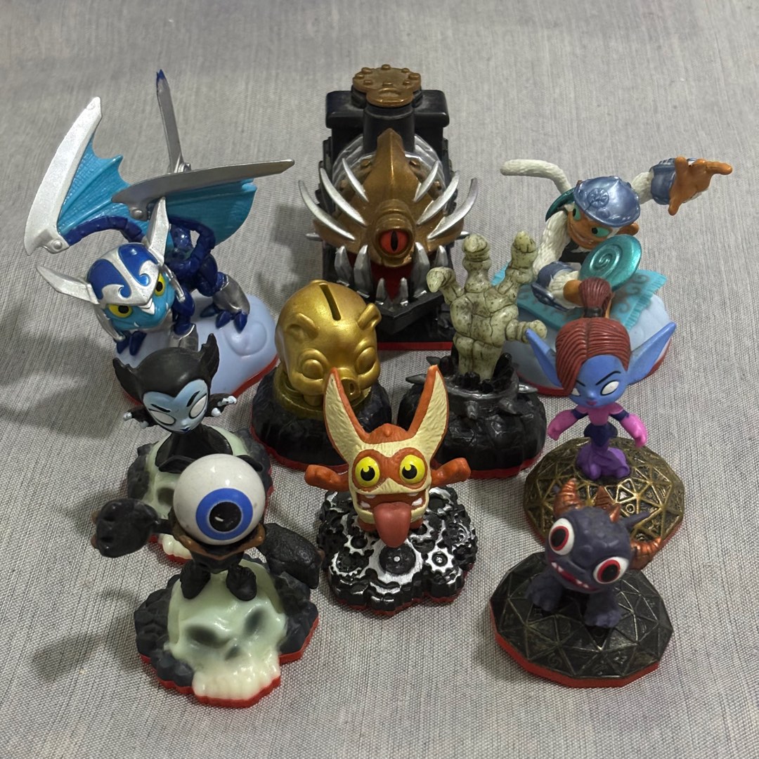 Skylanders Trap Team Figures (10 Figures including RARE), Hobbies ...