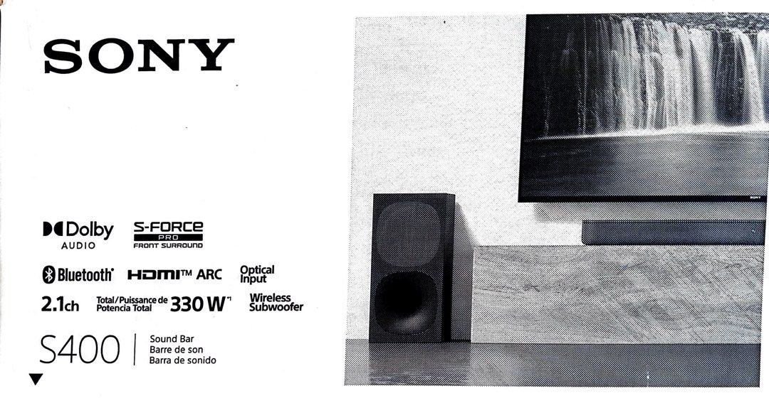 SONY HT-S400 SOUNDBAR, Audio, Soundbars, Speakers & Amplifiers on Carousell