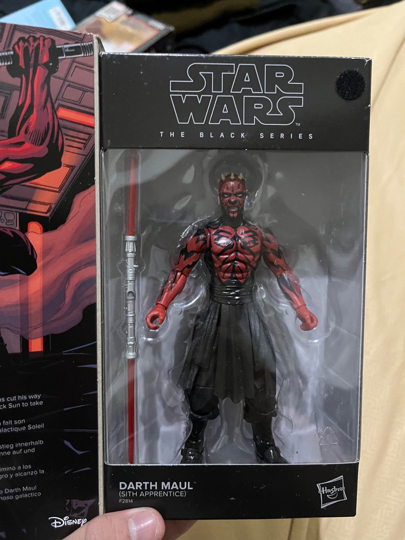 Star Wars Black Series Darth Maul Sith Apprentice, Hobbies & Toys, Toys ...