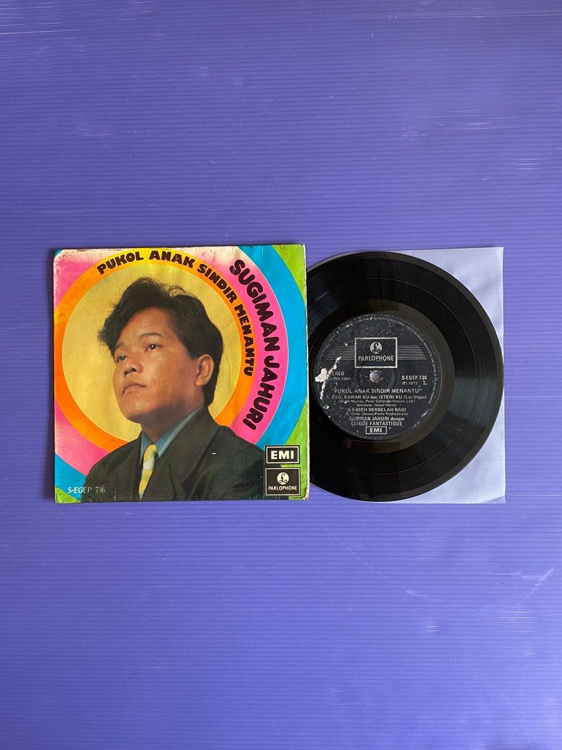 Sugiman Jahuri Pukol Anak Sendiri Menantu EP Piring Hitam, Hobbies & Toys, Music & Media, Vinyls ...