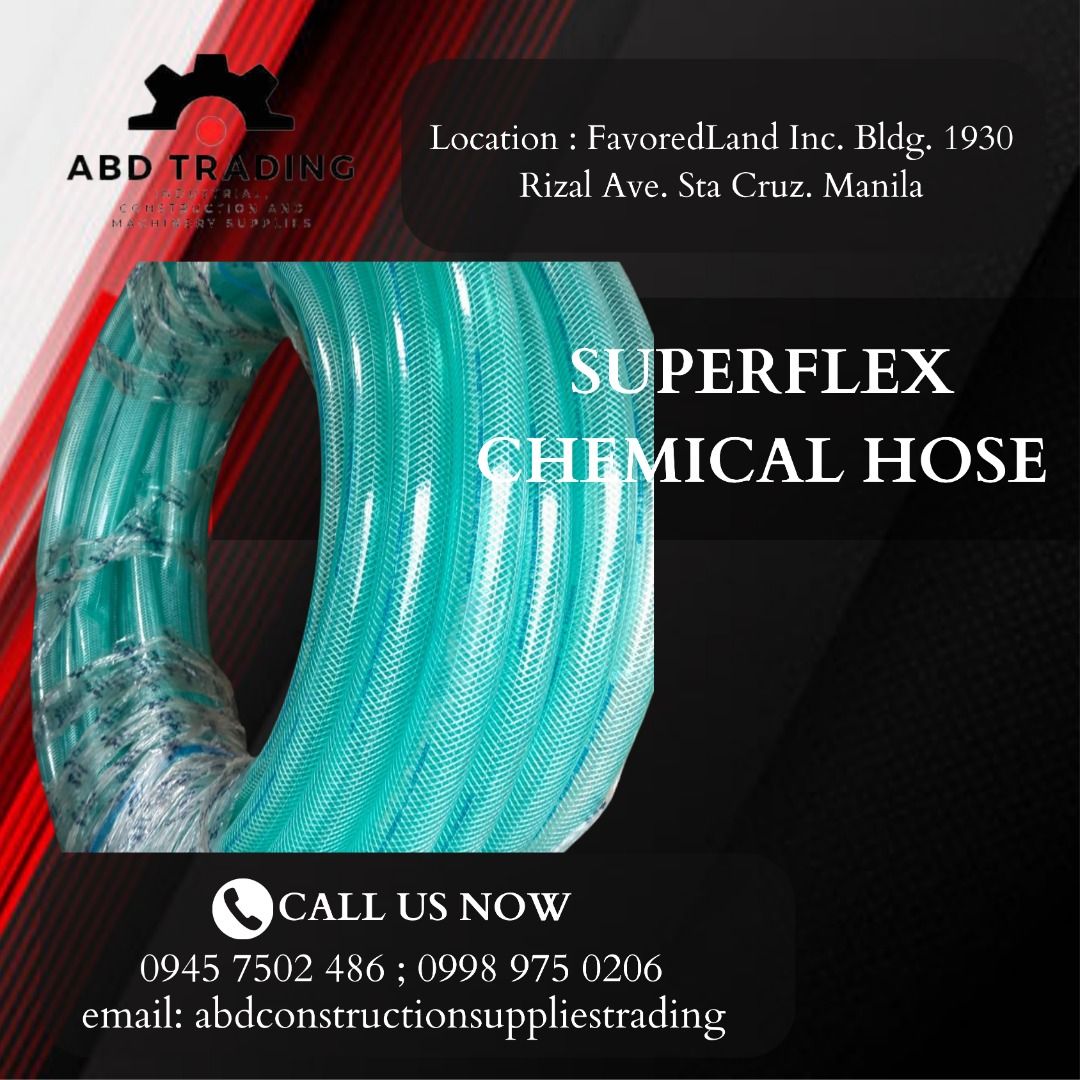 SUPERFLEX CHEMICAL HOSE, Commercial & Industrial, Construction Tools ...