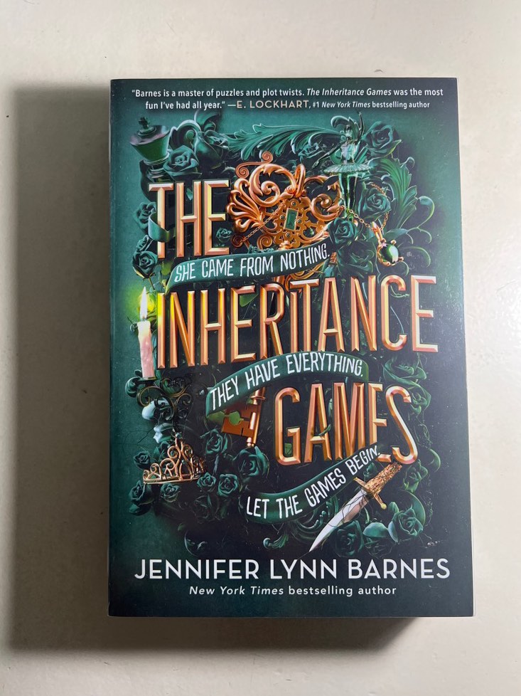 The Inheritance Games by Jennifer Lynn Barnes (sealed), Hobbies & Toys ...