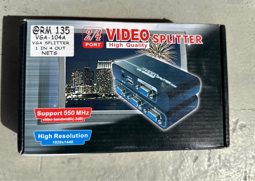 Video Splitter, Computers & Tech, Parts & Accessories, Other ...