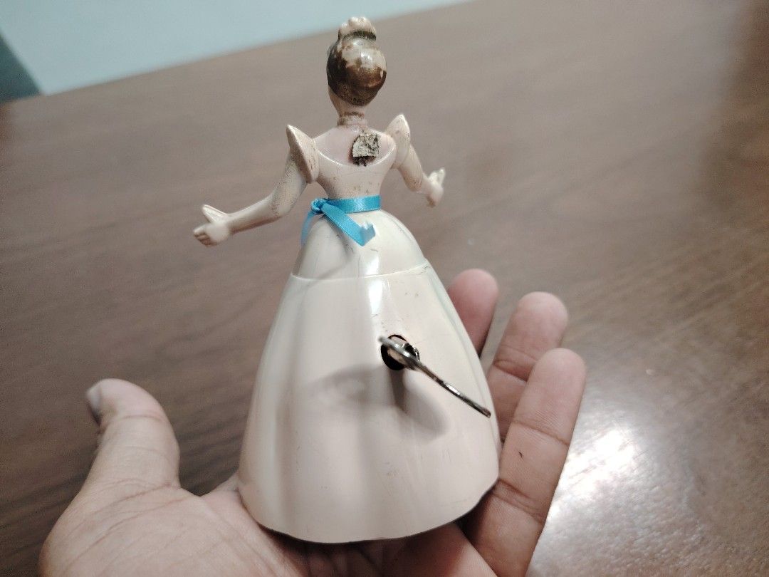 VINTAGE 1950s BRIMTOY DISNEY CLOCKWORK wind up Fairy God Mother ...
