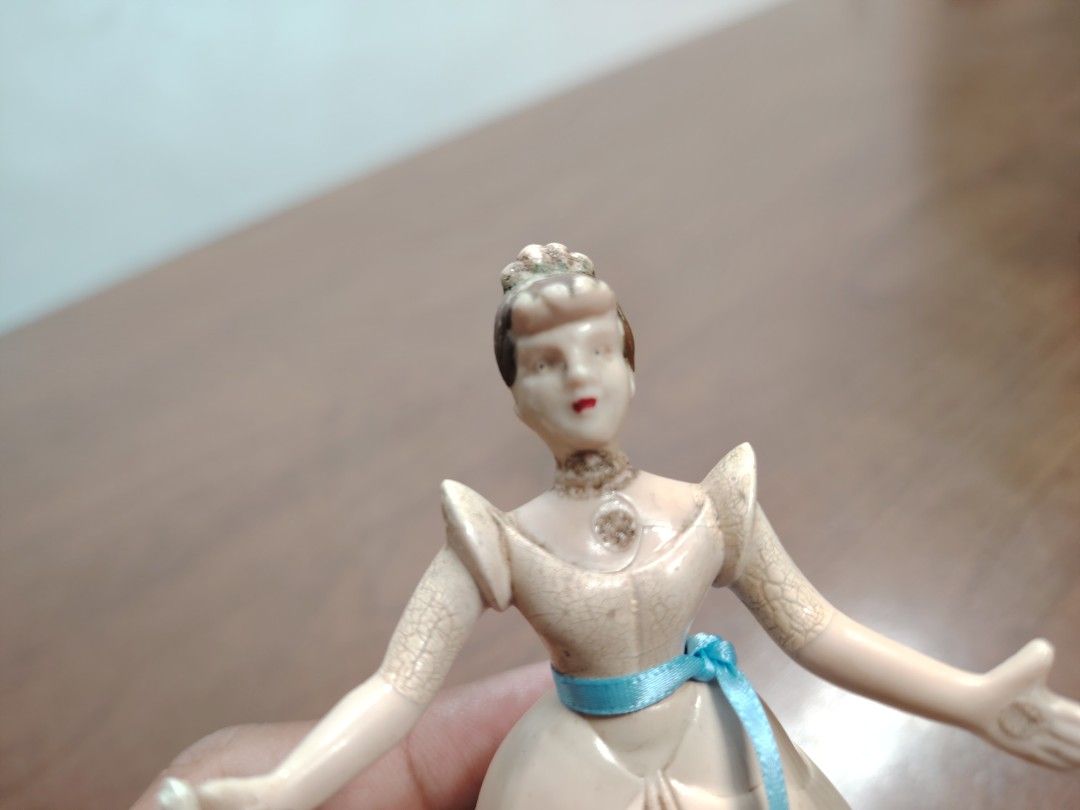VINTAGE 1950s BRIMTOY DISNEY CLOCKWORK wind up Fairy God Mother ...