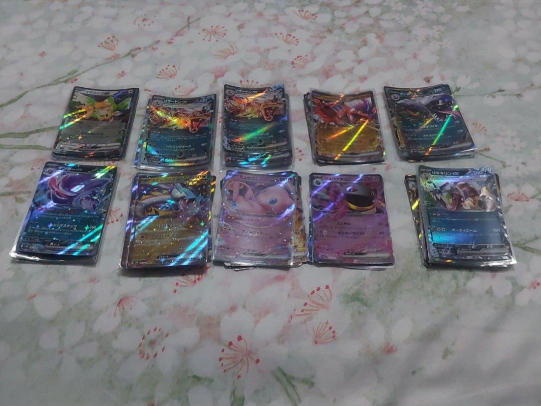 100x Japanese Pokemon Ex cards, Hobbies & Toys, Toys & Games on Carousell