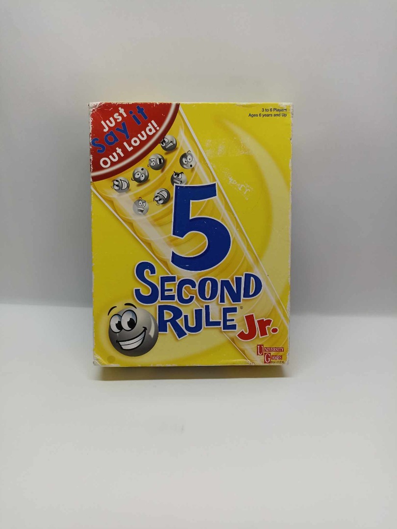5 Second Rule Junior, Hobbies & Toys, Toys & Games on Carousell