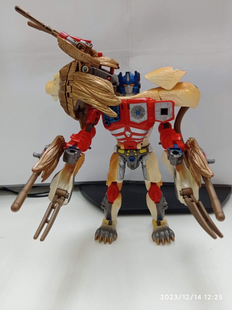 獅子柯柏文 Leo Convoy Beast Wars 變形金剛 Transformers 變型金剛 Transformer (有變黃 ...