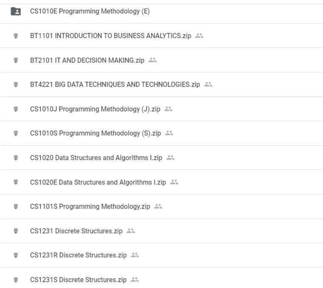 A+ NUS Computing Computer Science Engineering Information Systems Courseware + Full Module ...