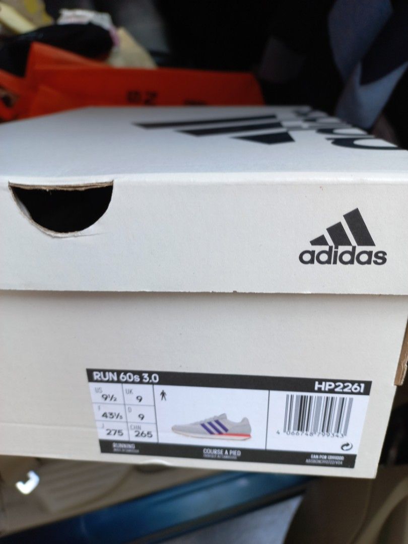 Adidas Run 60s 3.0 Original, Fesyen Pria, Sepatu , Sneakers di Carousell