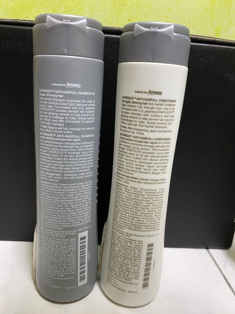 Amway Santinique Shampoo Conditioner & Hair Tonic, Beauty & Personal ...