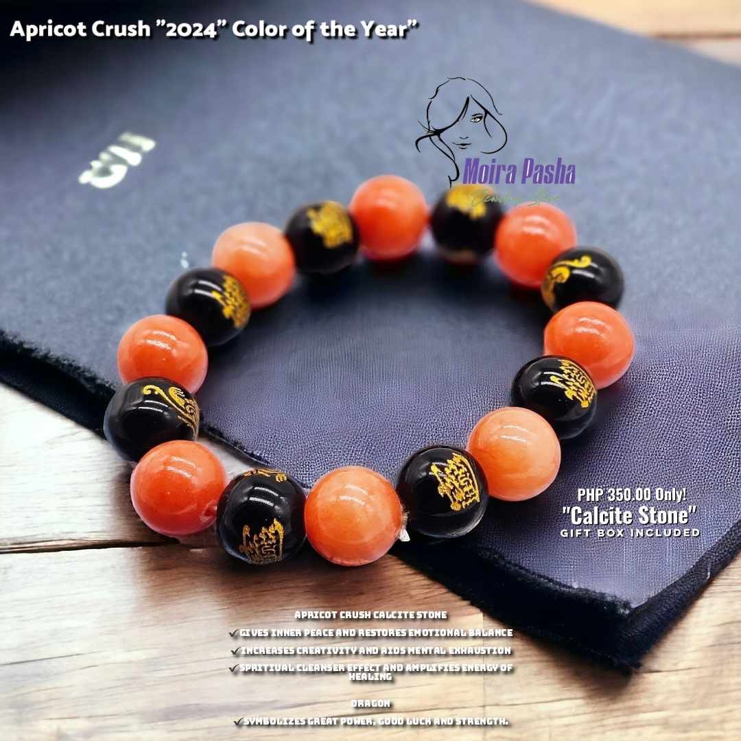APRICOT CRUSH "2024 COLOR OF THE YEAR" LUCKY BRACELET, Women's Fashion ...