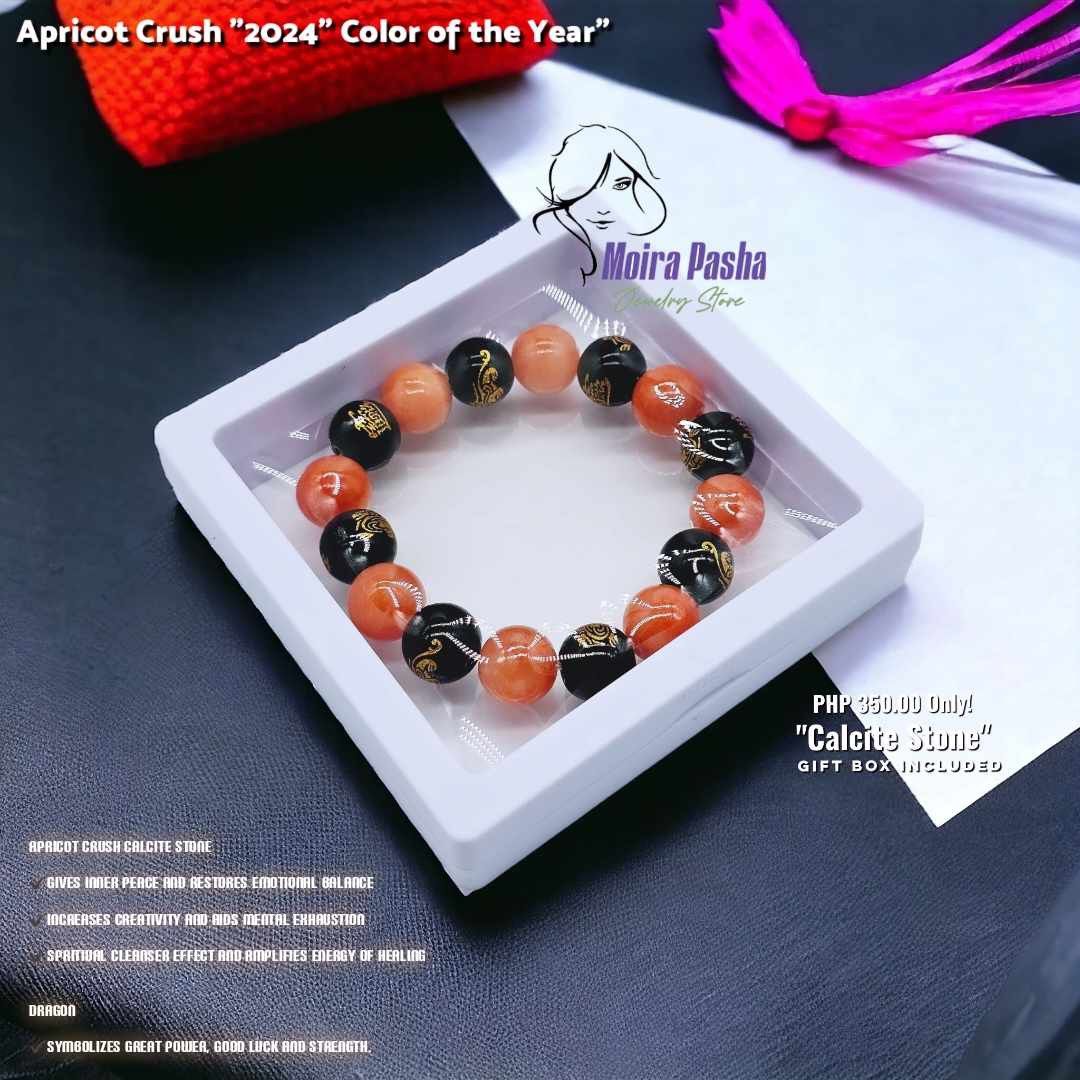 APRICOT CRUSH "2024 COLOR OF THE YEAR" LUCKY BRACELET, Women's Fashion ...