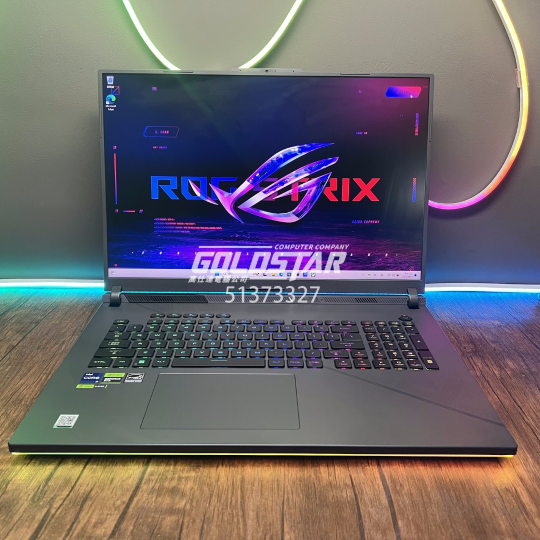 ASUS ROG Strix G18 (2024) 18吋2K 240Hz / /原廠保27年2月/Notebook/暢玩3A大作 ...