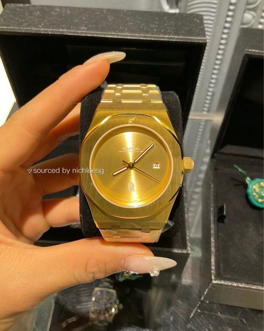 BAPE TYPE 9 BAPEX, Luxury, Watches on Carousell