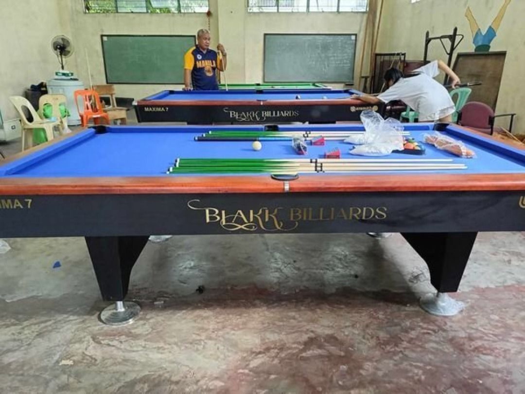 BLAKK BILLIARD TABLE MAXIMA 7 INSPIRED, Sports Equipment, Sports ...