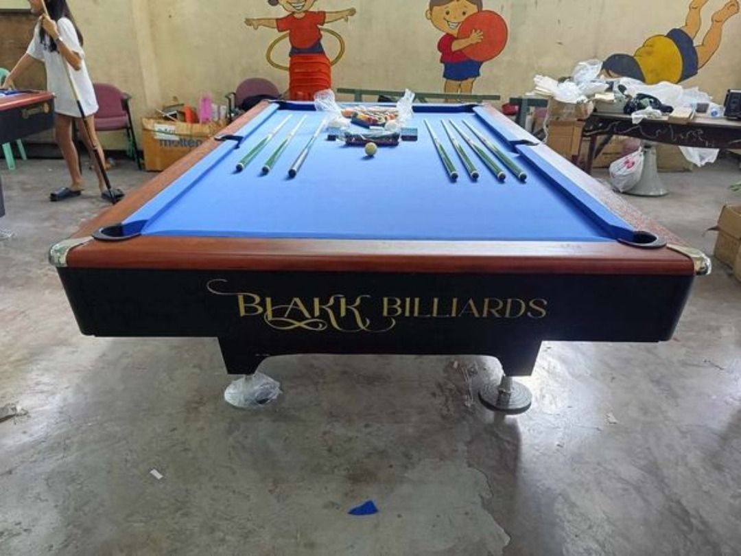BLAKK BILLIARD TABLE MAXIMA 7 INSPIRED, Sports Equipment, Sports ...