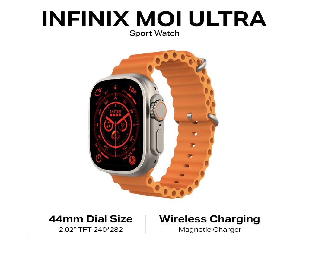 Brandnew Sealed Infinix x Moi Smart Watch Gold 44mm, Mobile Phones ...