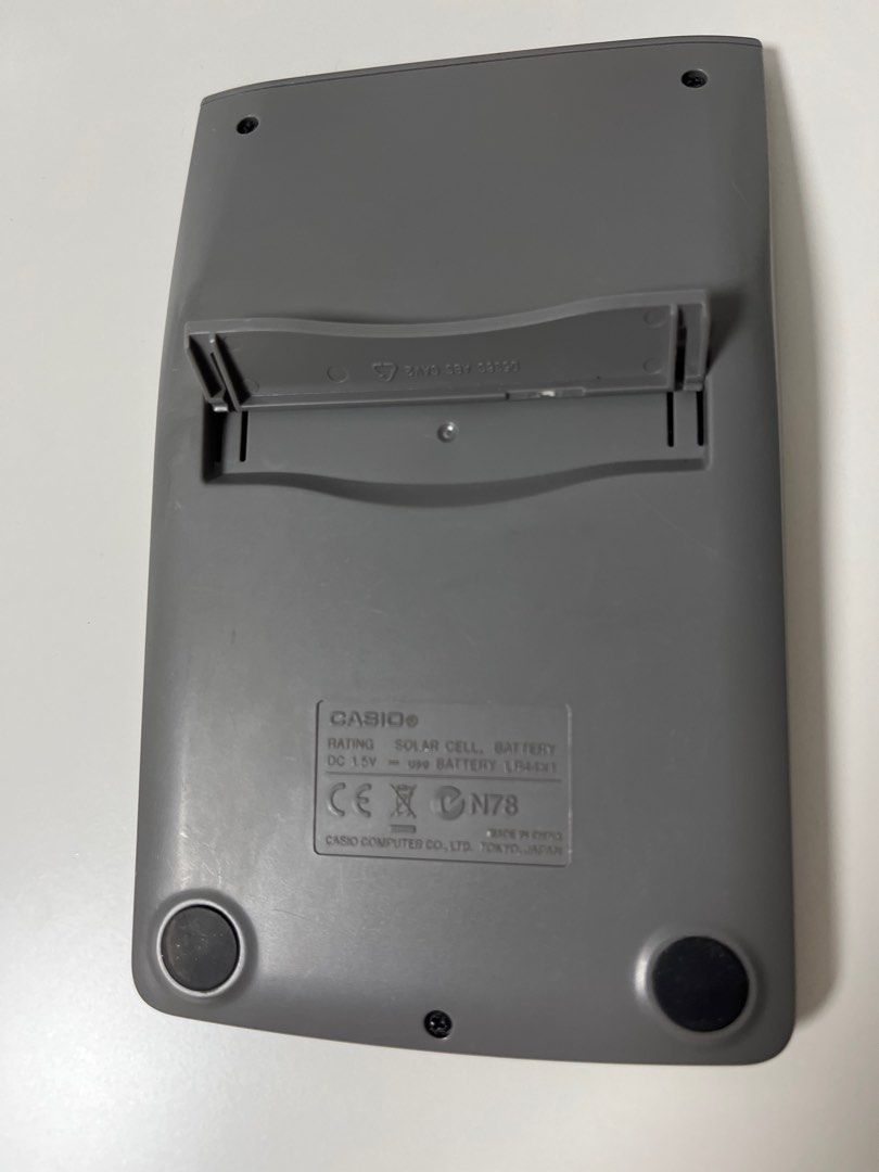 Casio計數機 JF-120MS 12 Digits, two way power, 興趣及遊戲, 手作＆自家設計, 文具 - Carousell