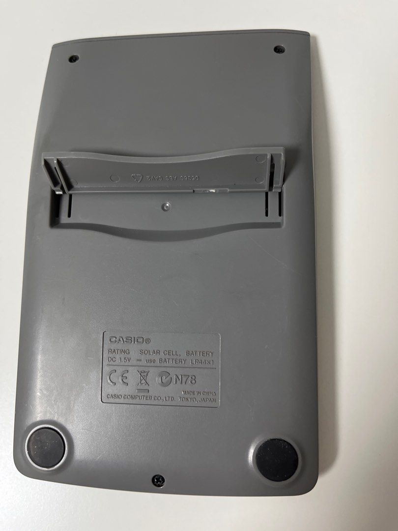 Casio計數機 JF-120MS 12 Digits, two way power, 興趣及遊戲, 手作＆自家設計, 文具 - Carousell