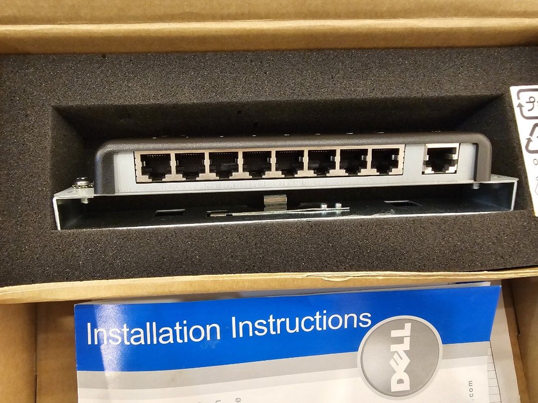 Dell 8 port switch expansion hub, Computers & Tech, Parts & Accessories ...