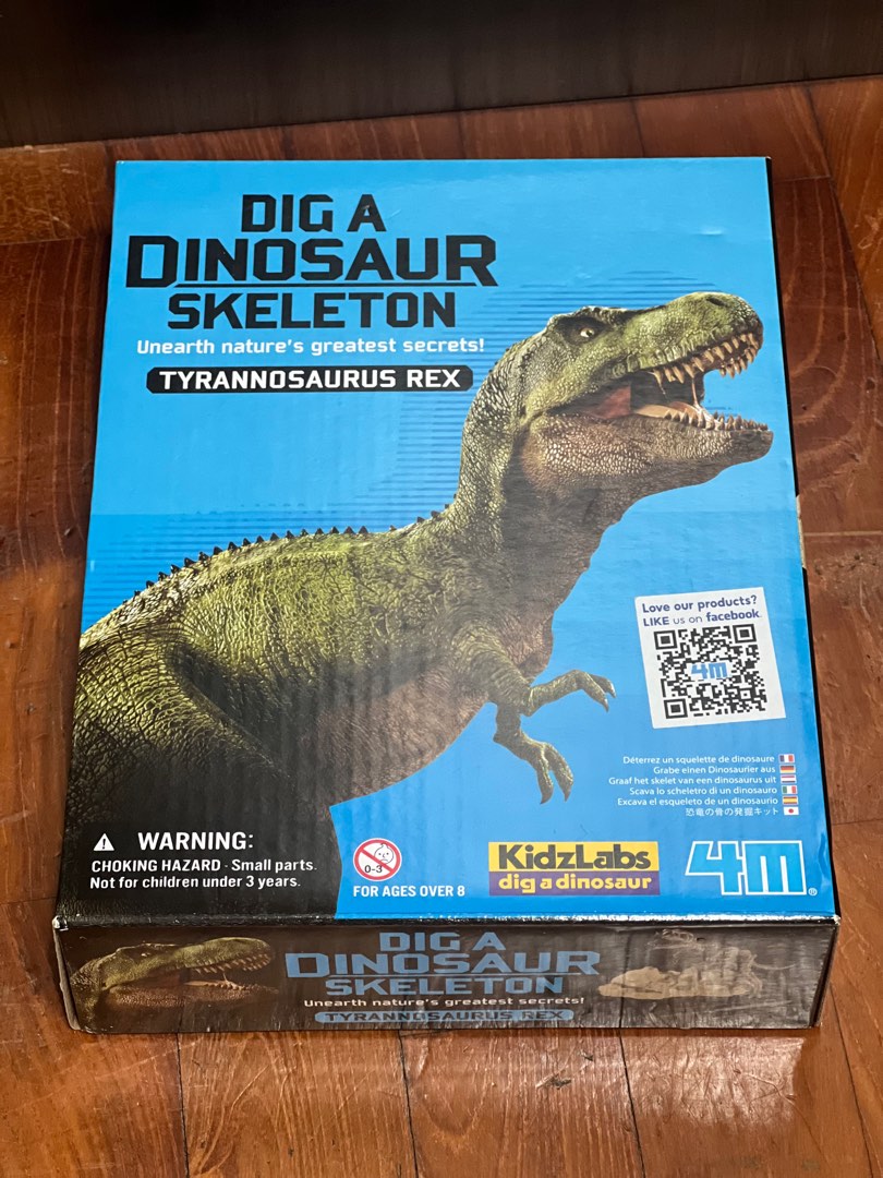 Dig a Dinosaur T-Rex Skeleton, Hobbies & Toys, Toys & Games on Carousell
