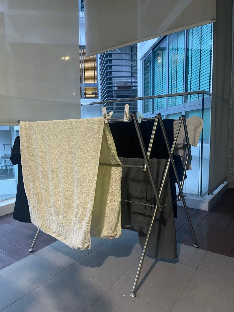 Drying rack / Clothes line, Furniture & Home Living, Outdoor Furniture ...