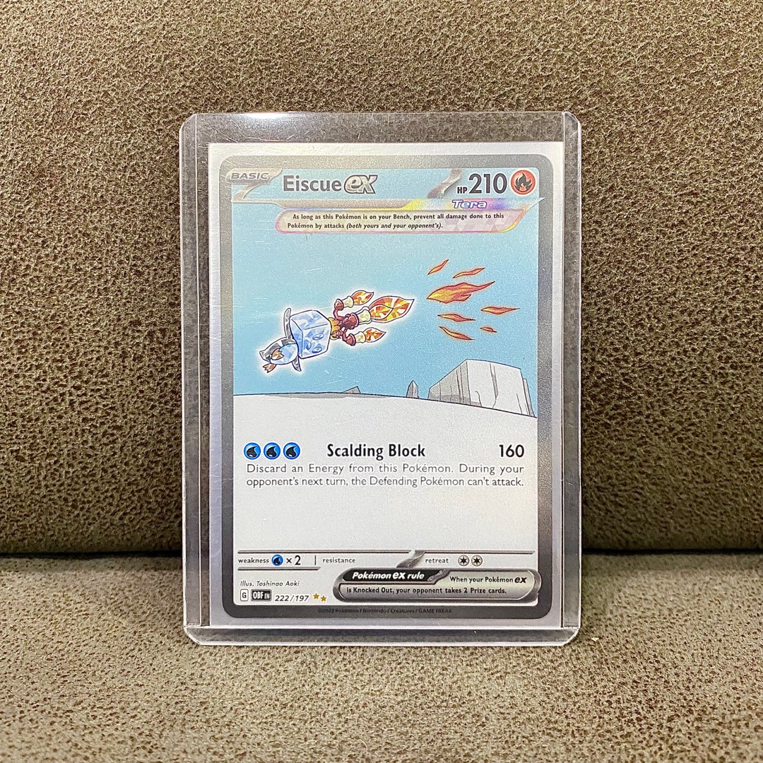 Eiscue ex - 222/197 - Special Illustration Rare, Hobbies & Toys, Toys ...