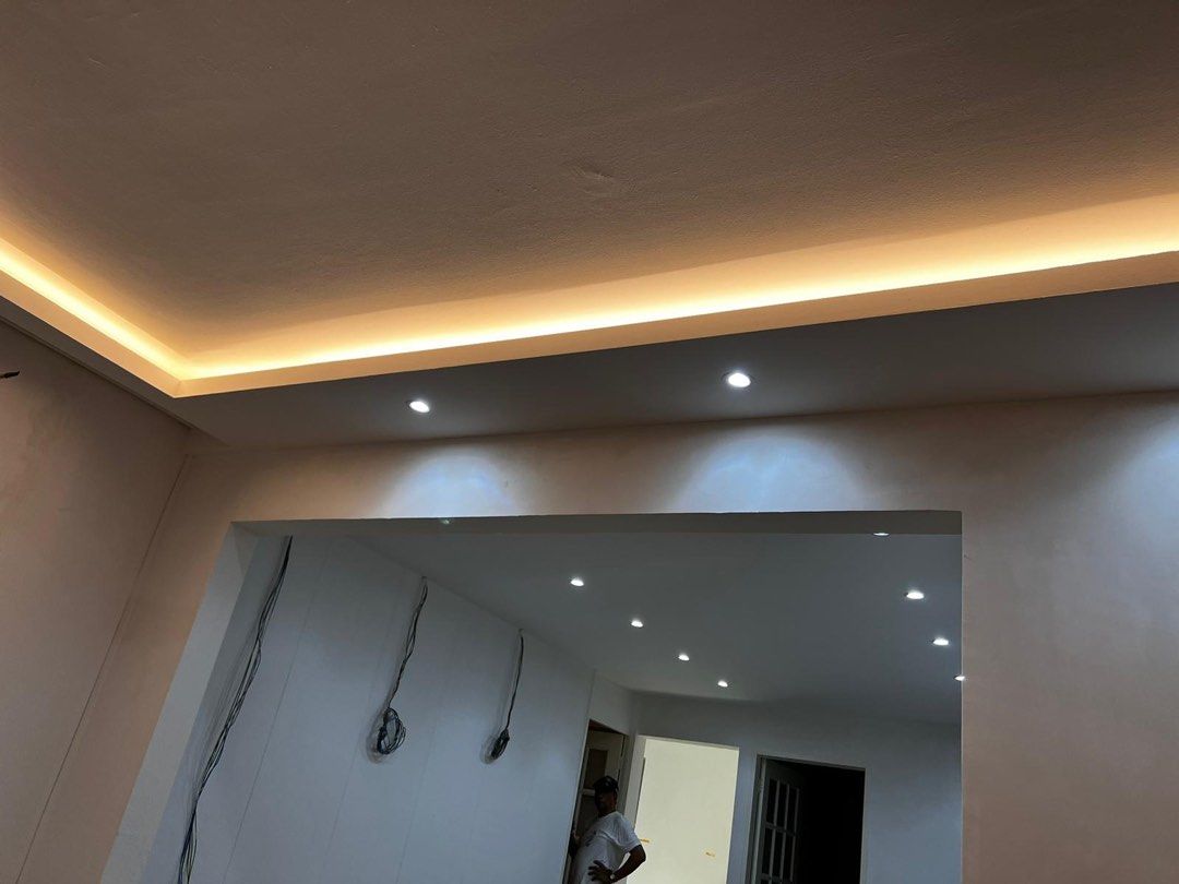False ceiling/Drywall Partition/ HDB false ceiling/Home partition ...