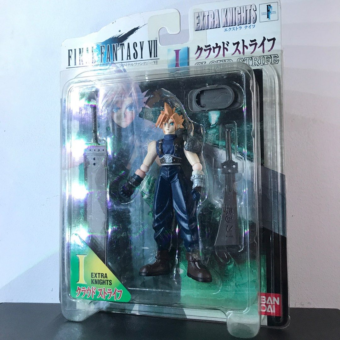 Final Fantasy VII 7 Cloud Extra Knights Figure Japan Bandai 1997 ...