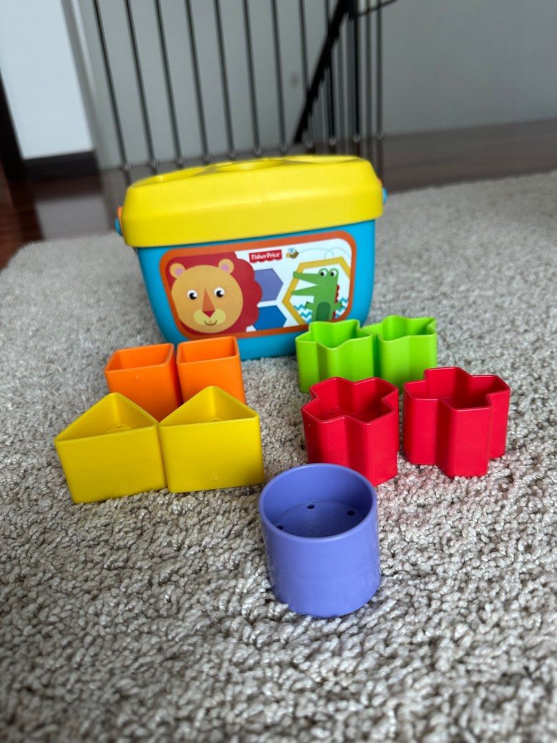 fisher price baby first blocks, Hobbies & Toys, Toys & Games on Carousell