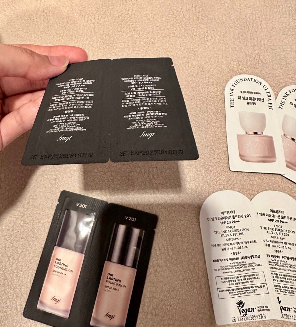 Fmgt Ink Lasting Foundation & Ultra Fit SPF PA++, Beauty & Personal ...