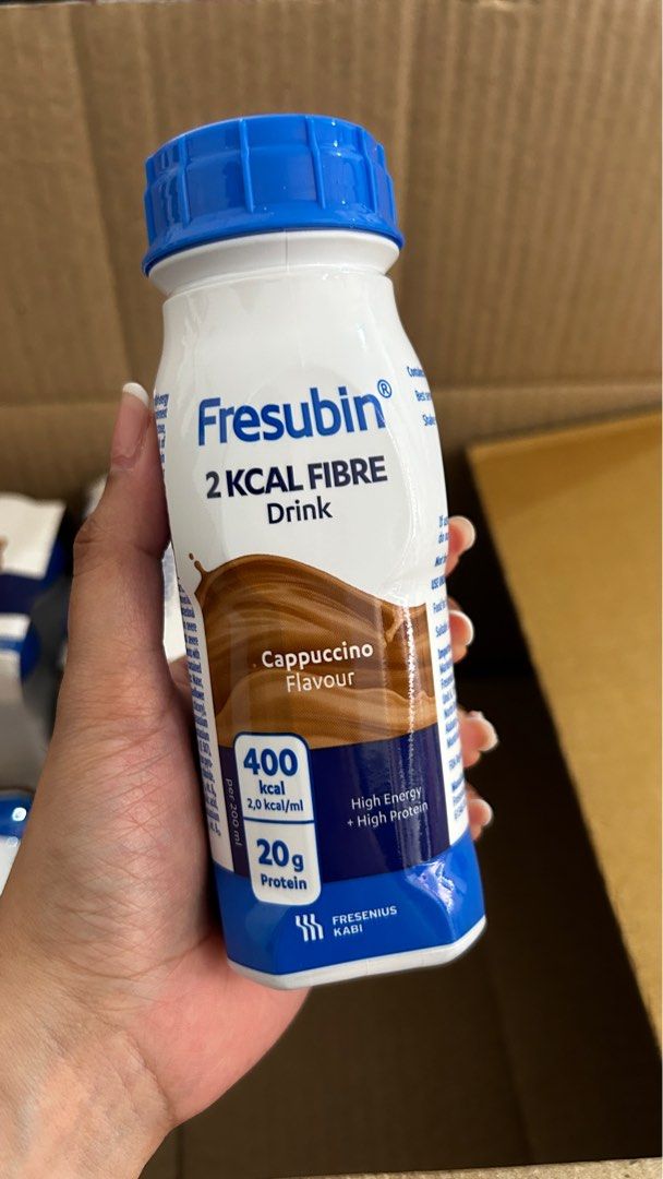 Fresubin 2kcal Fibre Drink Cappuccino Flavor, Food & Drinks, Beverages ...