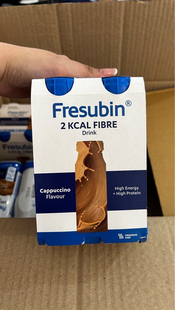 Fresubin 2kcal Fibre Drink Cappuccino Flavor, Food & Drinks, Beverages ...