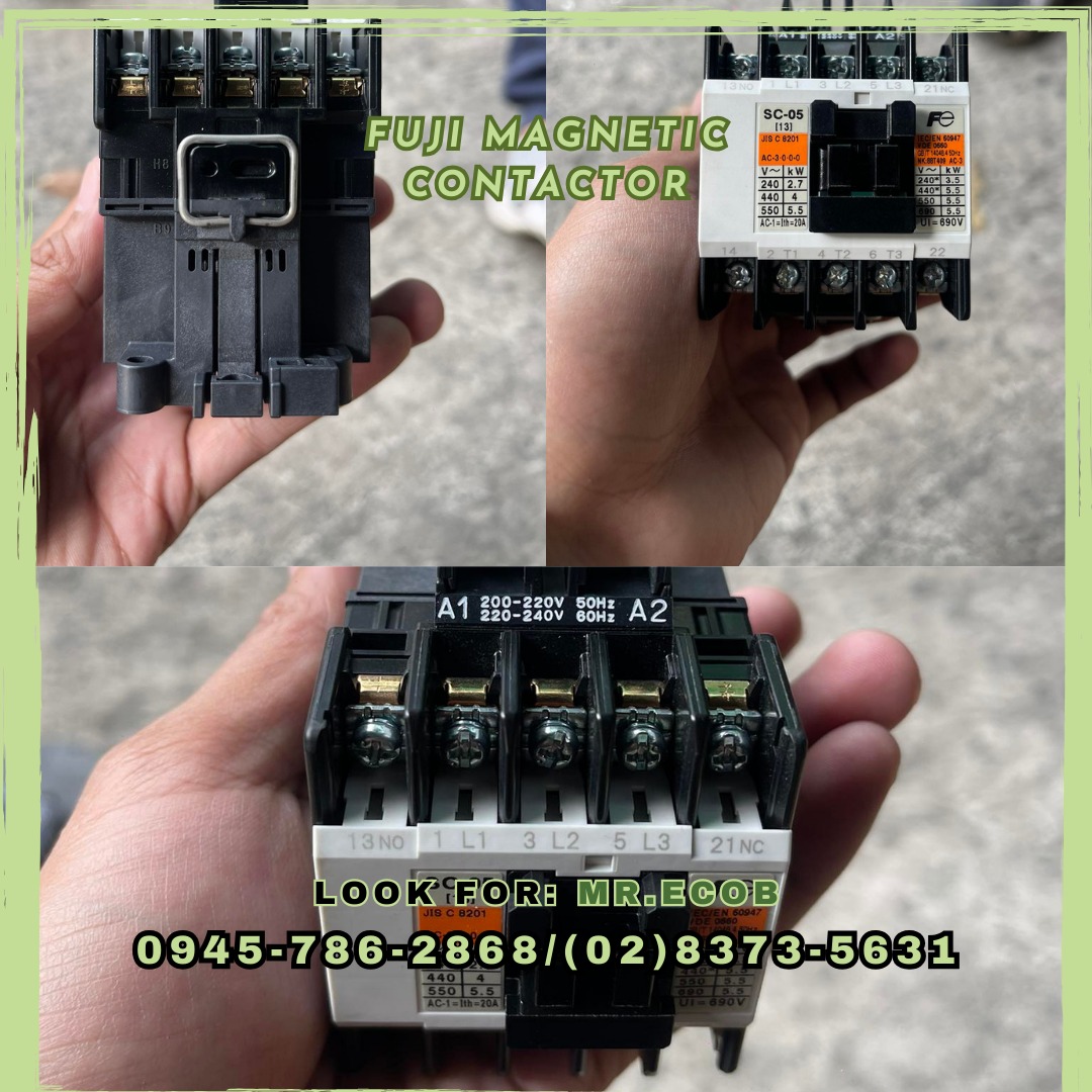 Fuji Magnetic Contactor, Commercial & Industrial, Industrial Equipment ...