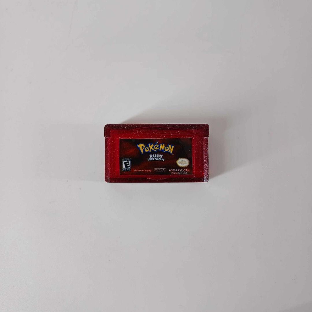 Gameboy Advance and Gameboy Color Game Cartridge 3D Printed Resin ...