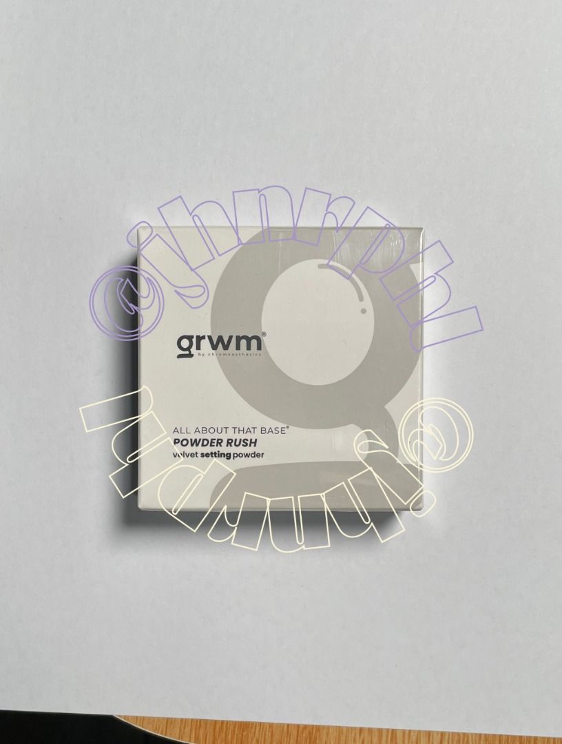 GRWM Cosmetics Velvet Setting Powder in Maple (10g), Beauty & Personal ...