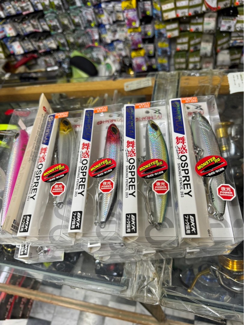 「極度爆釣王」HARIMITSU 路亞假餌 波帕假餌72g 舞惑OSPREY, 體育器材, 釣魚在旋轉拍賣