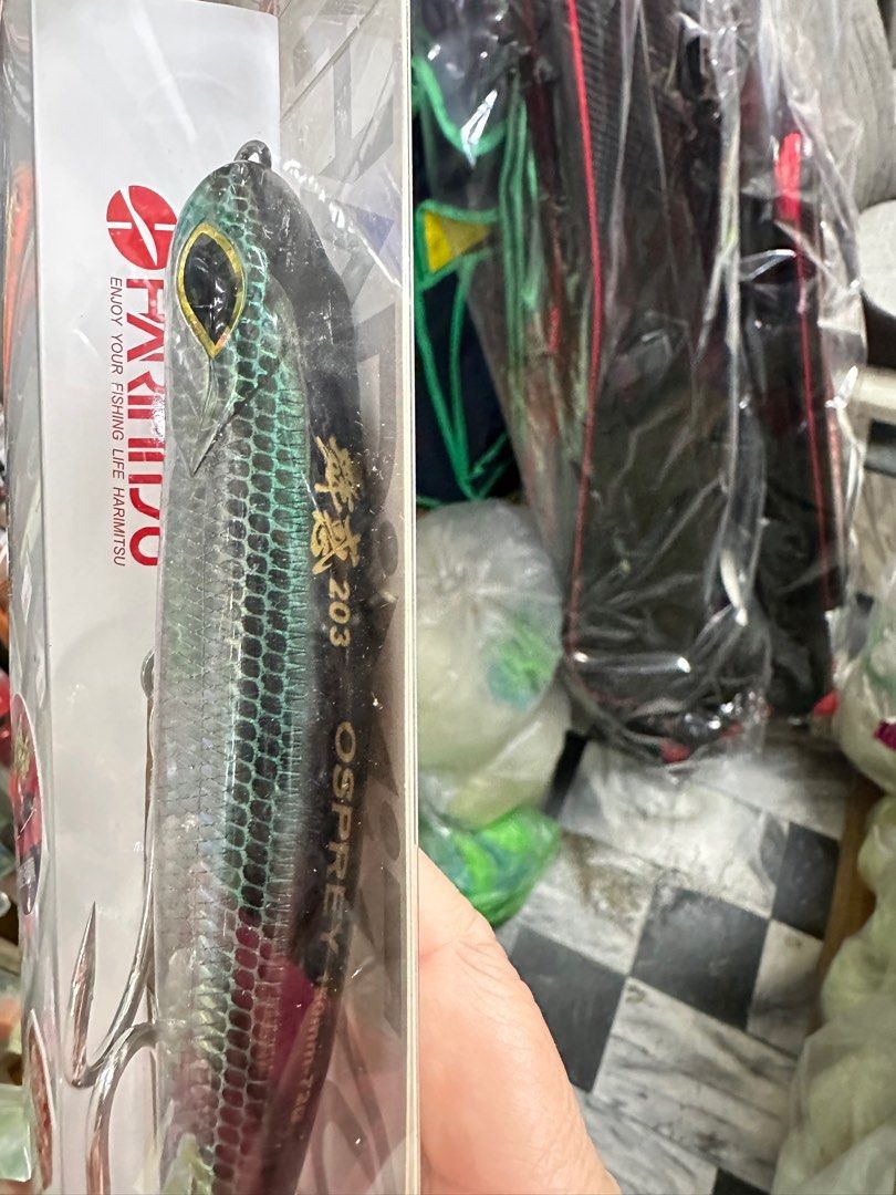 「極度爆釣王」HARIMITSU 路亞假餌 波帕假餌72g 舞惑OSPREY, 體育器材, 釣魚在旋轉拍賣