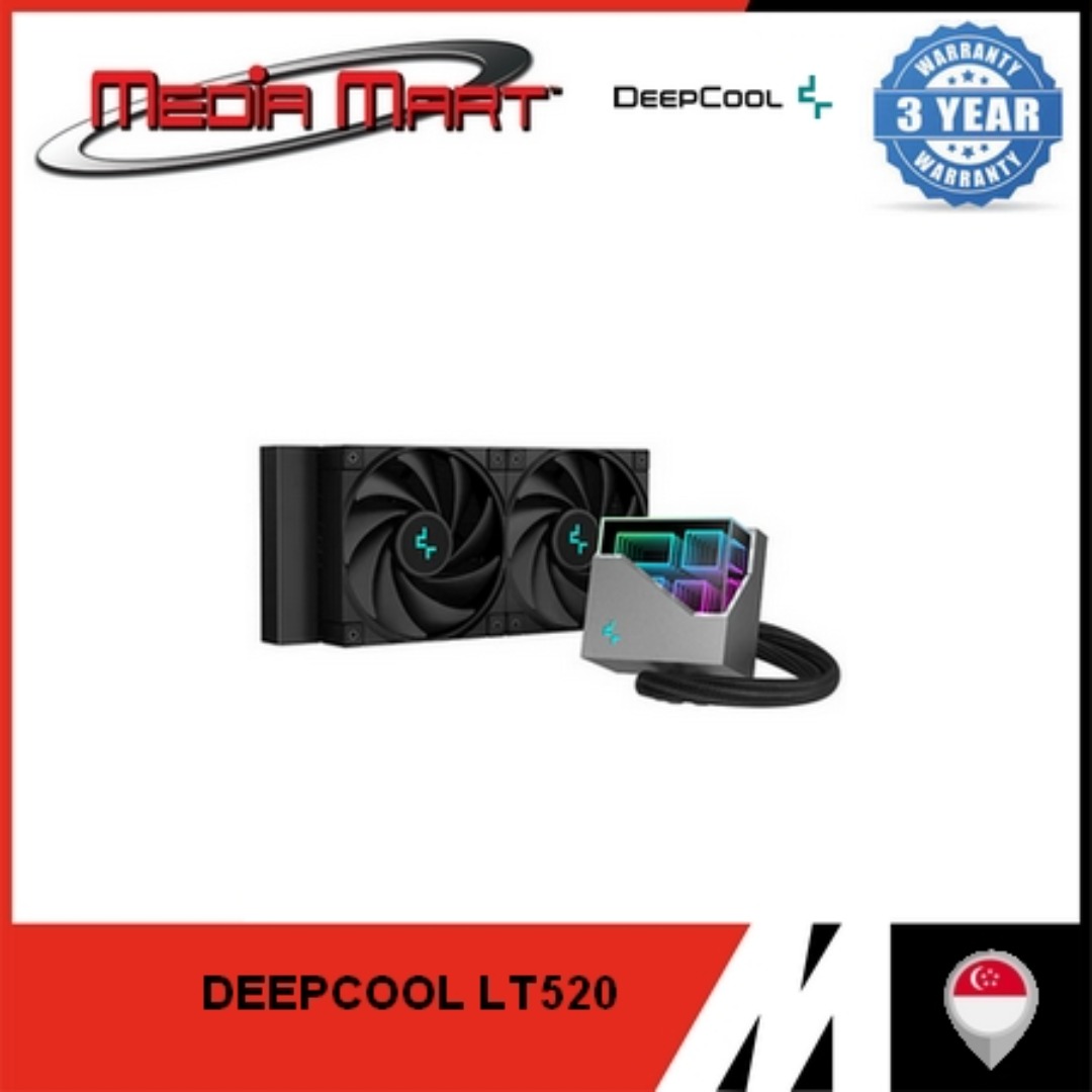 [IN STOCK] DEEPCOOL LS520 / LT520 / LS720 / LT720 (240mm / 360mm) ARGB ...