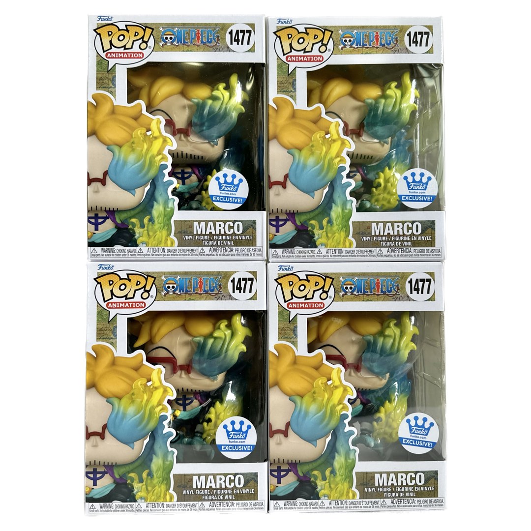 Funko Pop One Piece Marco Funko Exclusive Whitebeard Crew, Hobbies ...