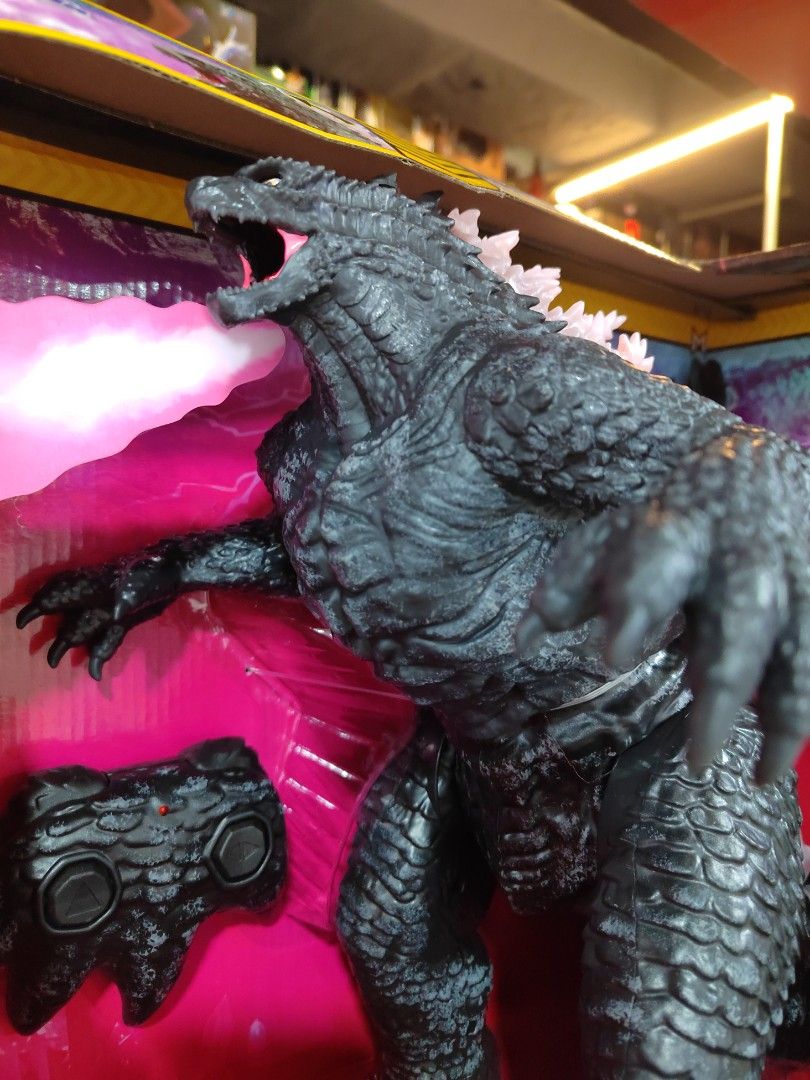 Jada Godzilla x Kong: The New Empire - Heat Ray Breath Godzilla R/C ...