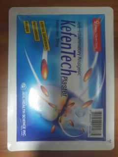 Kefentech Plaster / Pain Patch (Anti-inflammatory Analgesic) 9S, Health ...