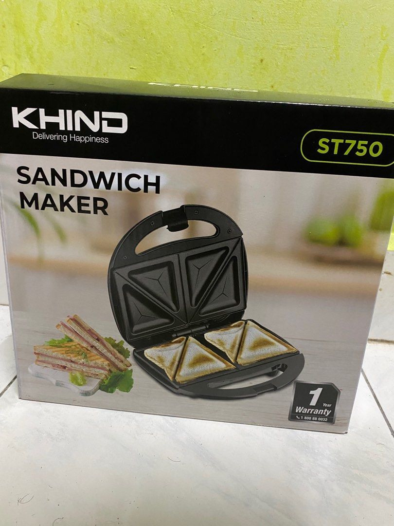 KHIND Sandwich Toaster, TV & Home Appliances, Kitchen Appliances, Ovens ...