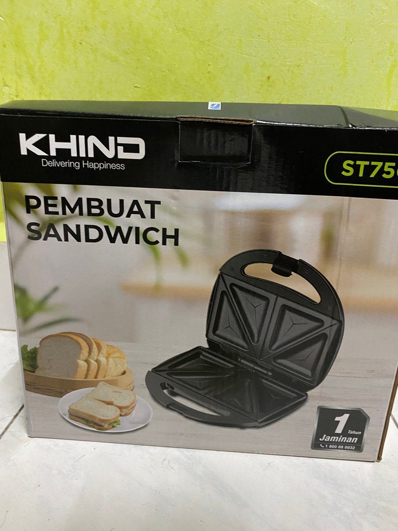 KHIND Sandwich Toaster, TV & Home Appliances, Kitchen Appliances, Ovens ...