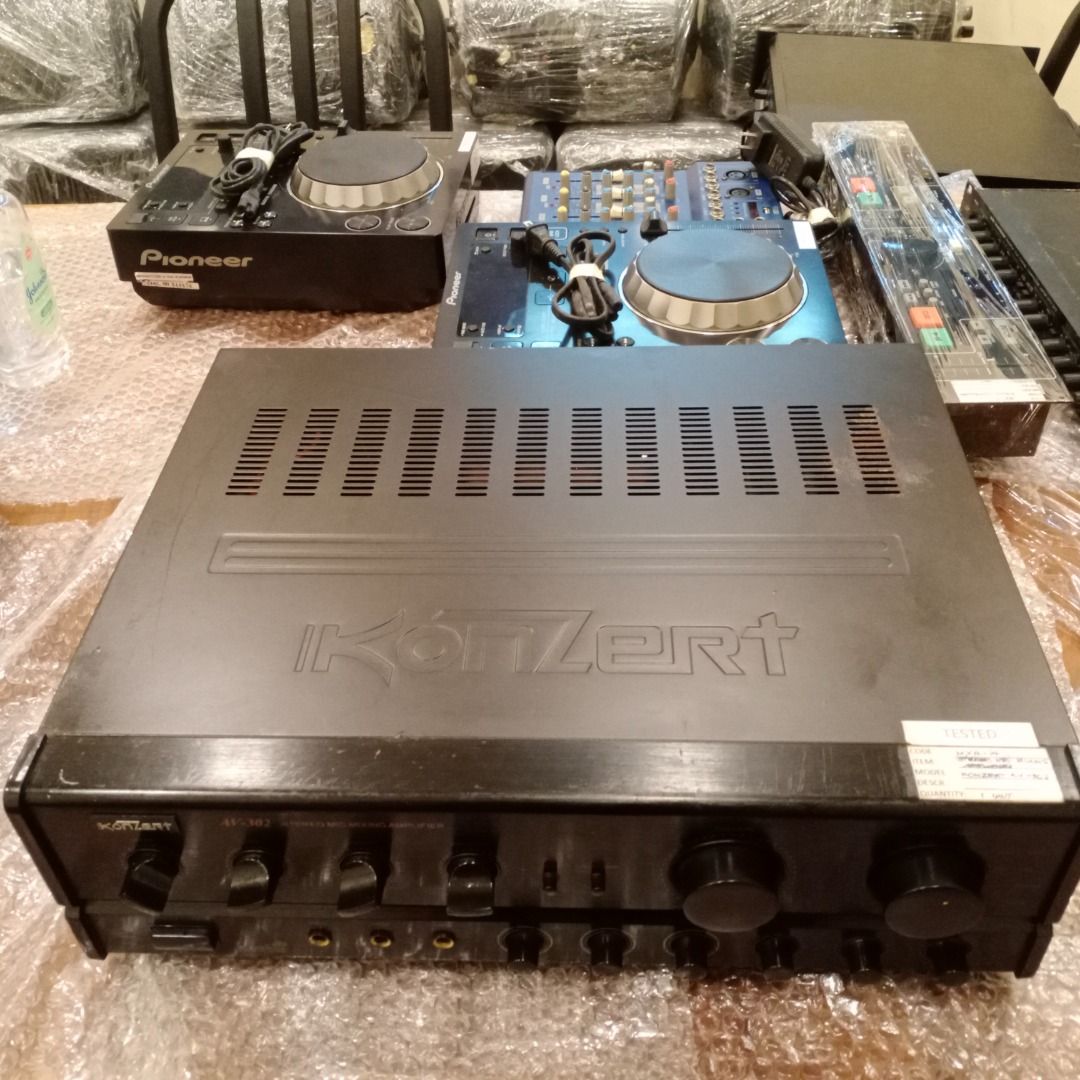 Konzert Amplifier AV-302, Audio, Soundbars, Speakers & Amplifiers on ...
