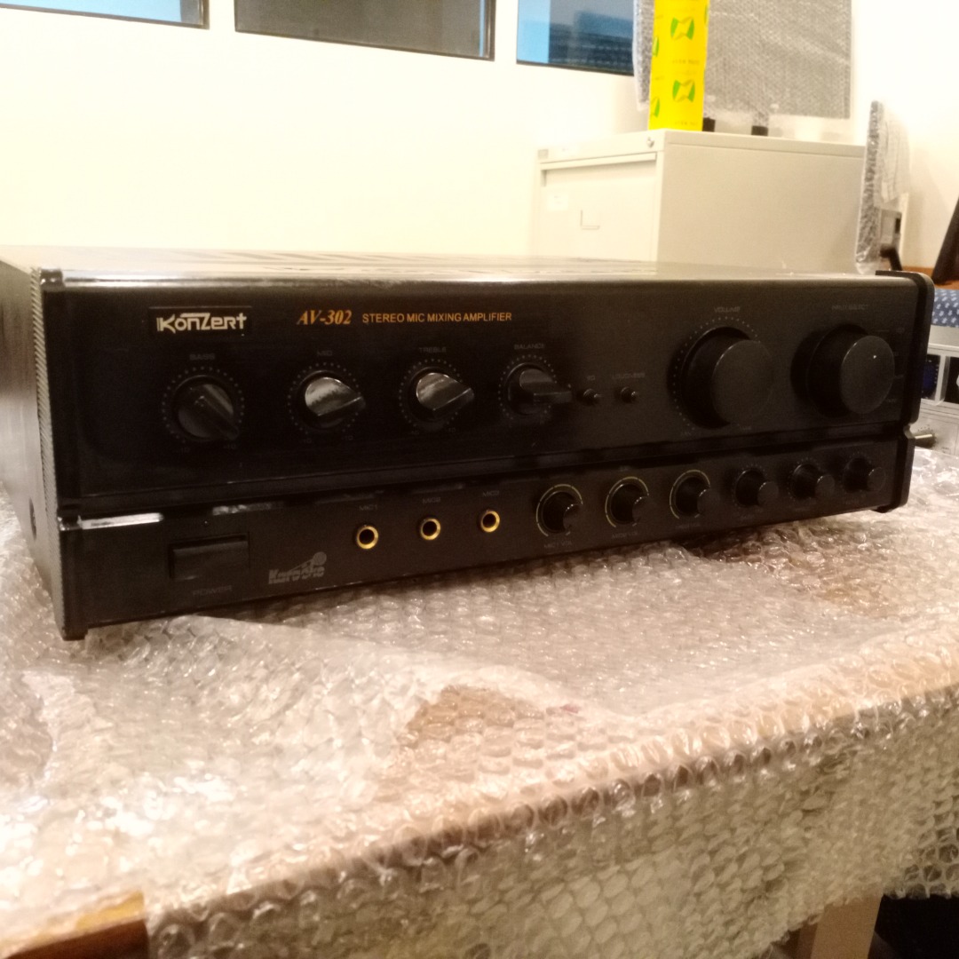 Konzert Amplifier AV-302, Audio, Soundbars, Speakers & Amplifiers on ...