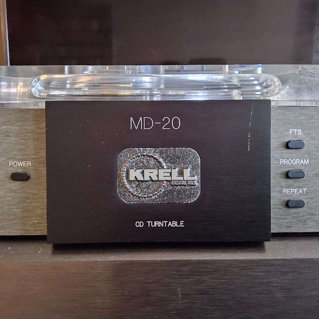 KRELL MD-20 CD Turntable transport player Audiophile cdp, Audio, Other ...