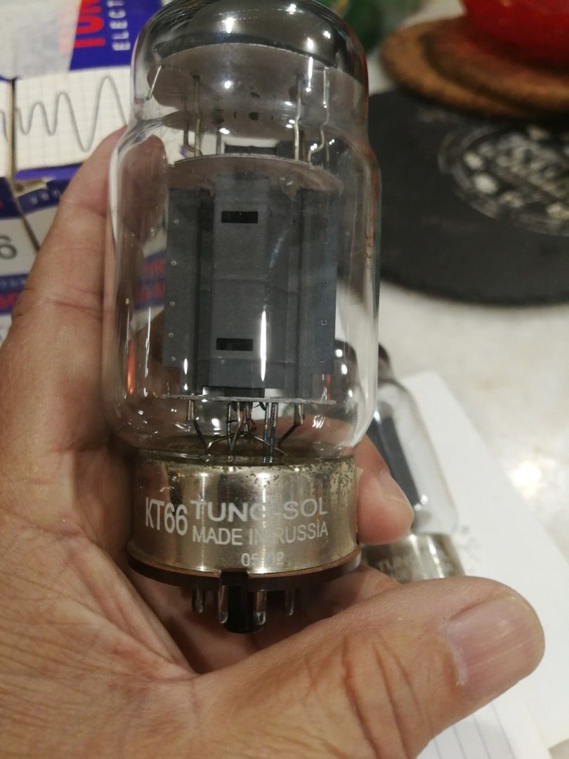KT66 audio tubes Tung-sol/ 6L6gc, Audio, Other Audio Equipment on Carousell