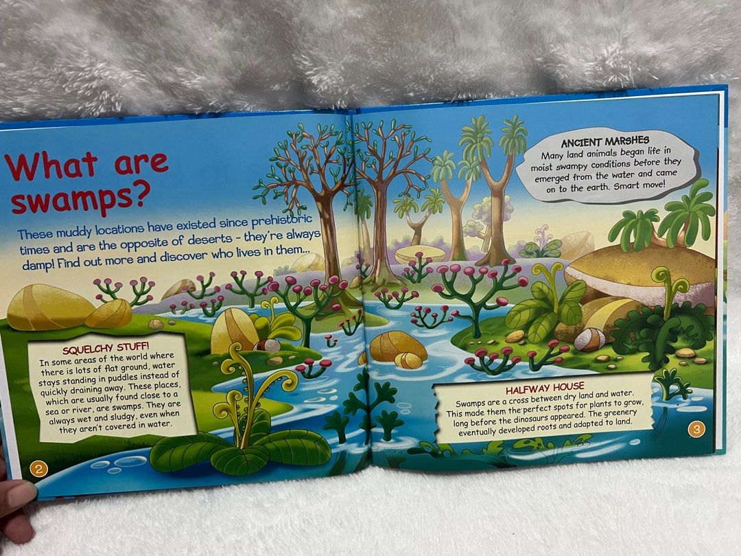Life in Swamps (Dinosaur Book), Hobbies & Toys, Books & Magazines ...
